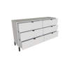 Latitude Run® 6 Drawer 59" W Double Dresser & Reviews | Wayfair